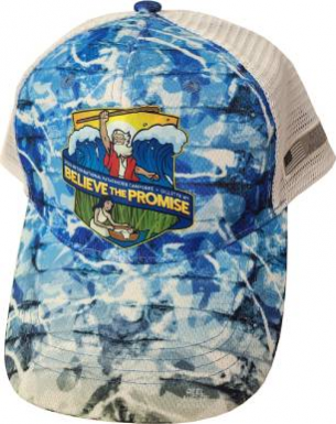 BTP 2024 Blue/ White Water TIE-DYE Cap - Pathfinder Shirts
