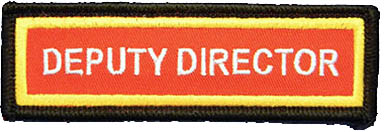 PF Sleeve Title Strip - Deputy Director - Pathfinder Shirts