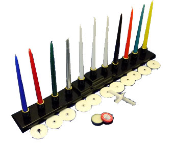 PATHFINDER CANDLE STAND with CANDLE OPTIONS - Pathfinder Shirts
